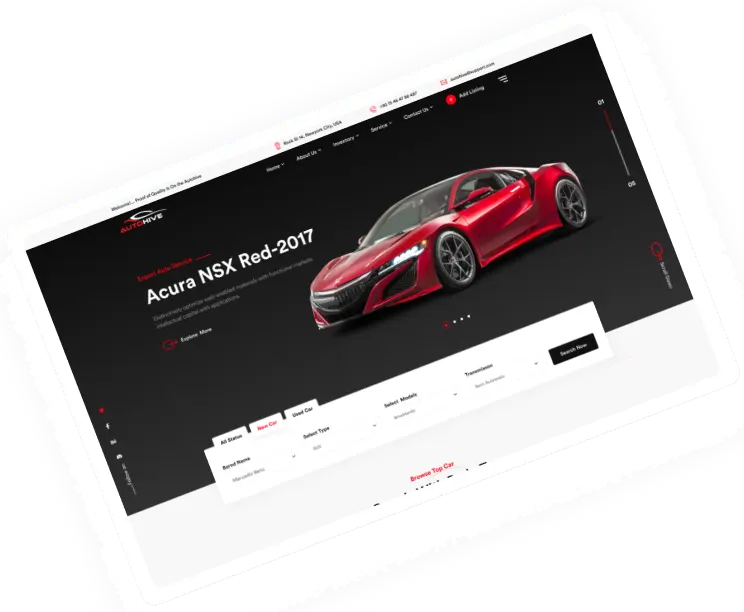 Autohive - Car Dealership & Listing WordPress Theme | Find Your Dream Car Today