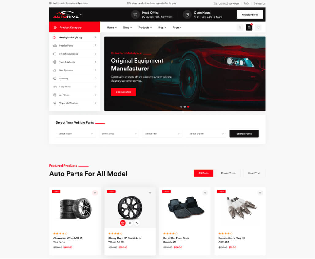 Autohive - Car Dealership & Listing WordPress Theme | Find Your Dream Car Today